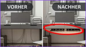 Wie kann man die Kabel am Schreibtisch am besten organisieren? – Gaming ...